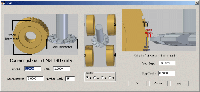 Mach Cut Gear Mill Wizard